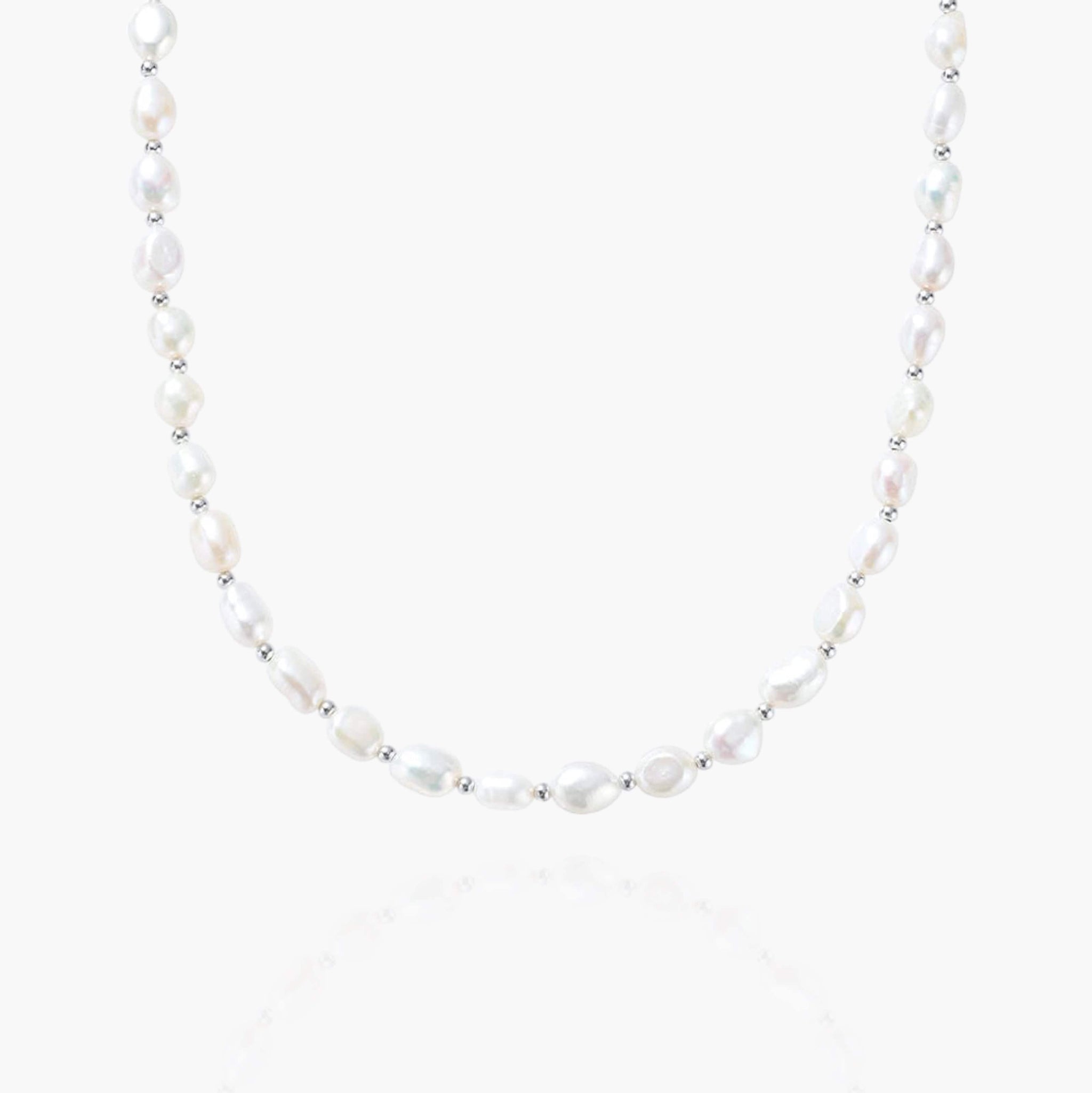 Baroque Pearls Chain: Unique Freshwater Pearls | MANNIKO